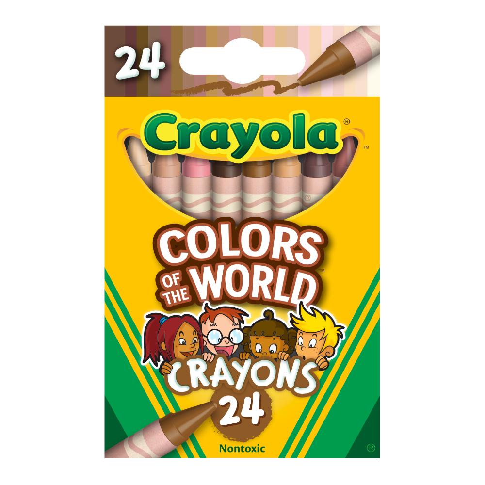 Colors of the World- Crayons 24 Pack