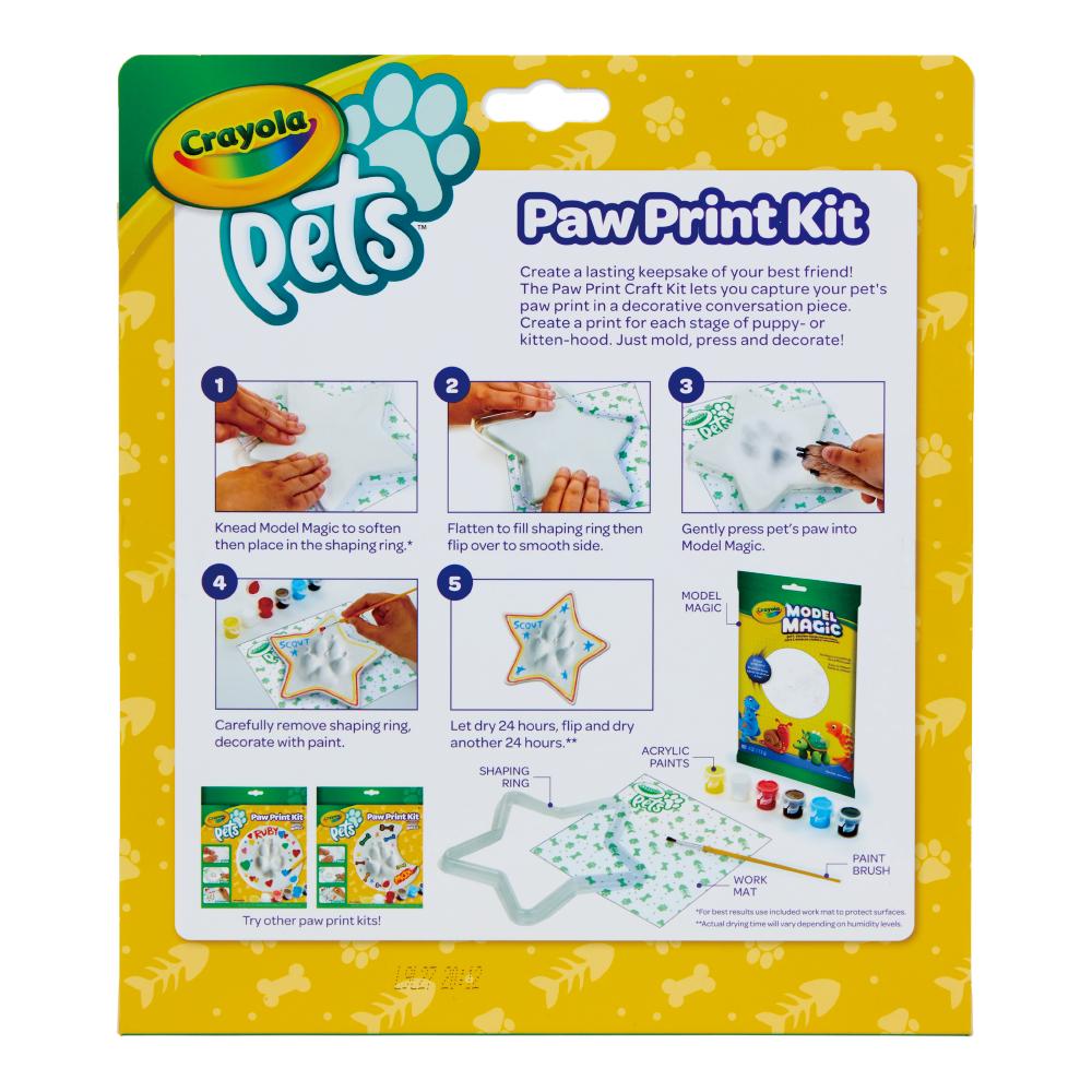 Pets Paw Print Keepsake Kit-Star